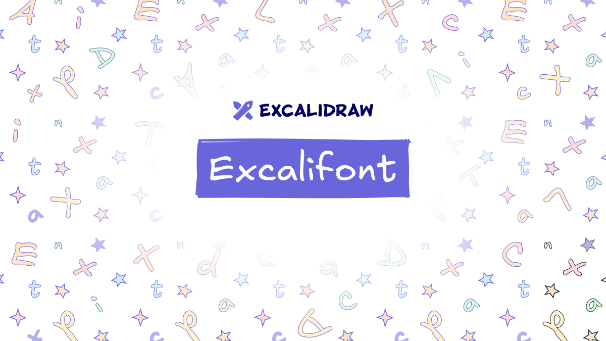 Excalifont - The official Excalidraw hand-drawn font